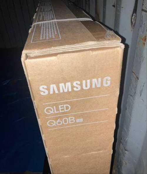 65" Телевизор Samsung qe65q60bau черный