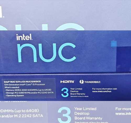 Производительный пк-неттоп intel NUC12