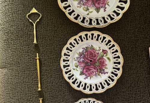 Менажница-горка фарфор, Briswild, royal porcelain
