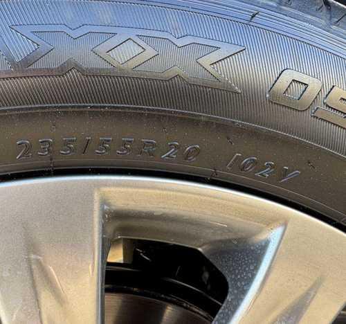 Диски r20 toyota highlander  Dunlop 235/55/20