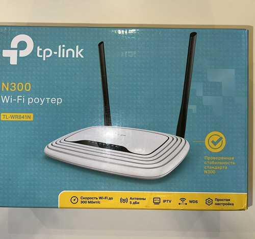 TP-Link Wi-Fi Роутер N300 TL-WR841N