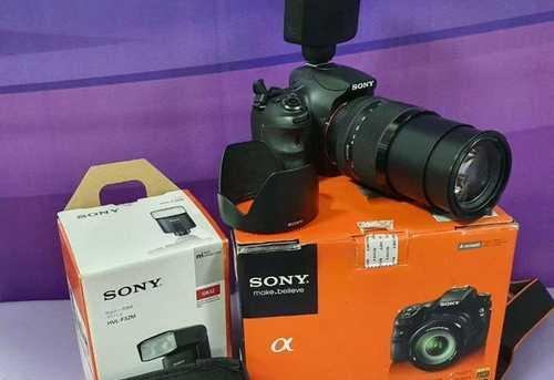 Фотоаппарат Sony A58+ вспышка