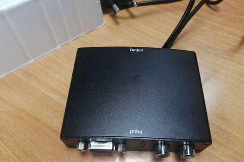 Конвертер VGA + RL Audio to hdmi, Espada, HCV0101