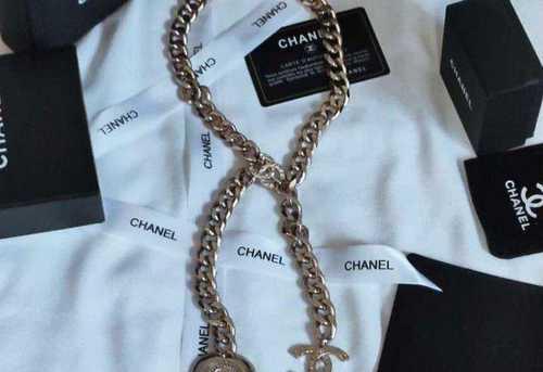 Chanel колье высокий люкс цепь Трансформер Шанель