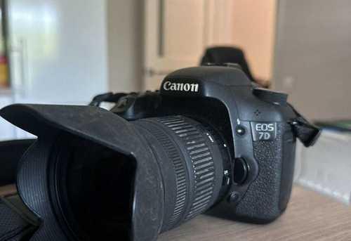 Фотоаппарат canon 7d