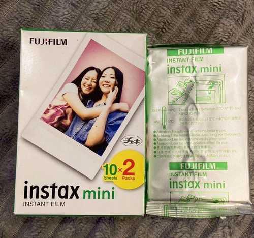 Картриджи instax mini