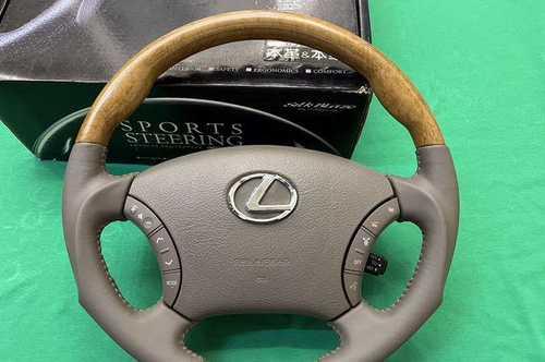 Анатомический руль с косточкой Lexus GX470 LX470