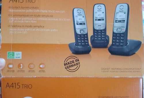 Телефон Gigaset A415 trio (стандарт dect)