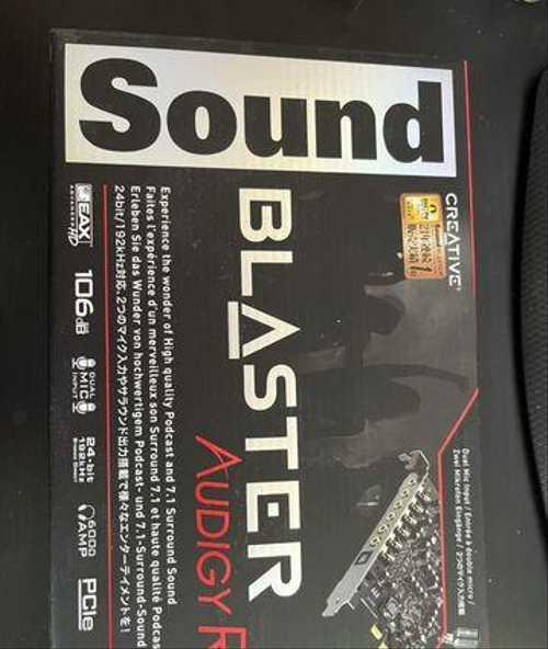Звуковая карта Sound Blaster Audigy RX | Festima.Ru – частные объявления