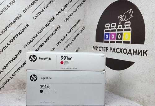 Оригинальный картридж HP 991AC x4d19ac black