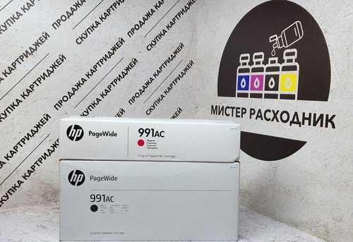 Оригинальный картридж HP 991AC x4d19ac black