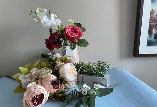 Искусственные цветы букет Икеа