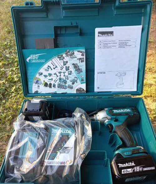Гайковерт аккумуляторный makita