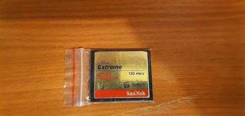CompactFlash - SanDisk Extreme 128GB новая