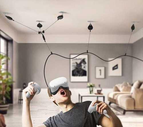 Система кабель-менеджмента kiwi для VR устройств