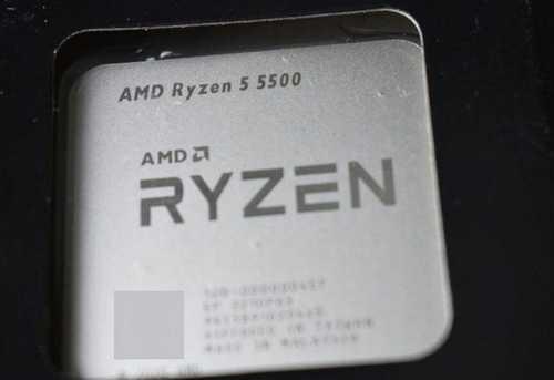 AMD Ryzen 5 5500 3,6 ггц 6ядерный 12потоков. Новый