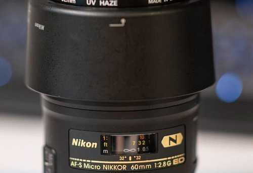 AF-S Micro nikkor 60mm f/2.8G ED Nikon F