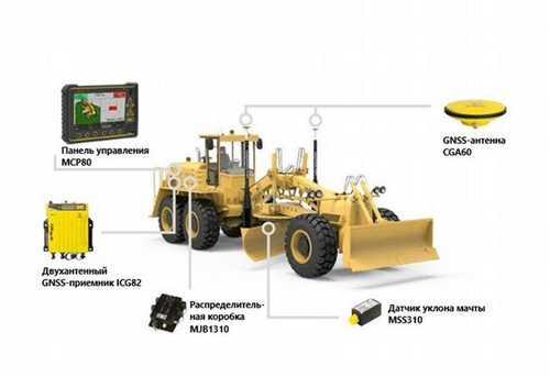 Система нивелирования на грейдер Leica iCON iGG4