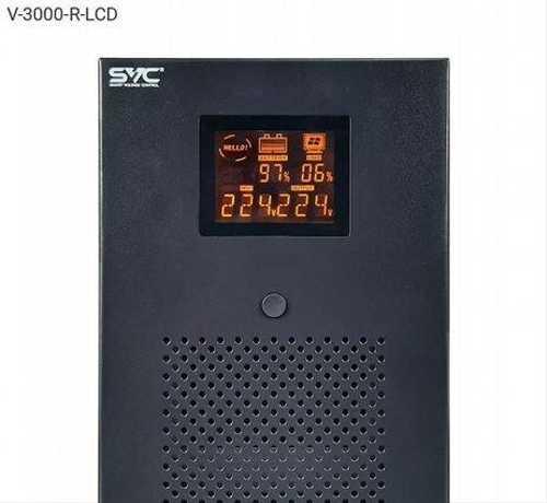 Ибп SVC V series 3000VA, Tower, V-3000-R-LCD