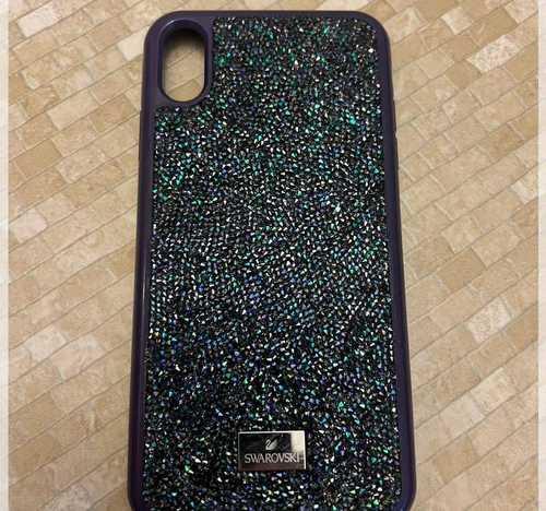 Чехол на iPhone xs max swarovski