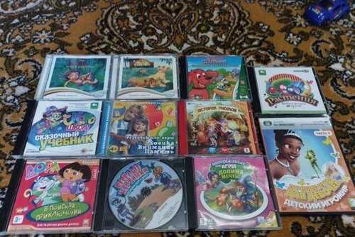 Компьютерные игры для детей мини DVD