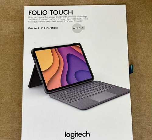 Logitech Folio Touch для iPad Air чехол клавиатура