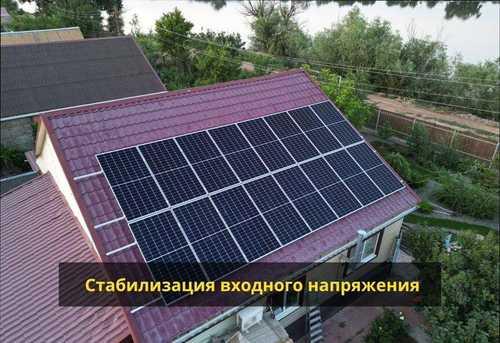 Солнечная станция гибридная 6 кВт