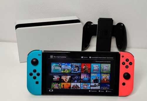 Switch oled прошитый 128gb picofly чип