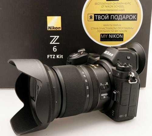 Nikon Z6+24-70mm f/4+адаптер FTZ