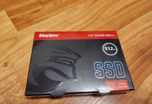2.5" SSD KingSpec 512GB