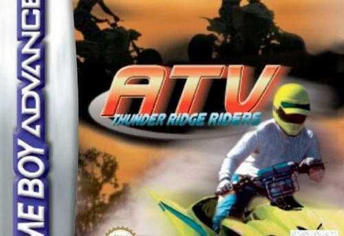 ATV: Thunder Ridge Riders GBA, английская версия