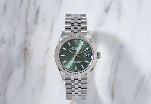 Rolex Datejust 31mm Mint Green with papers 2023 ye