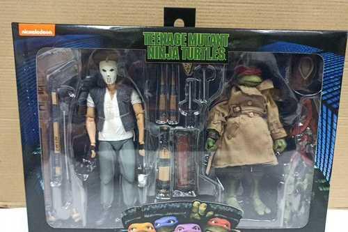 Набор фигурок Neca Casey Jones & Raphael in Disgui