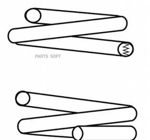 Пружина ходовой части 14870528