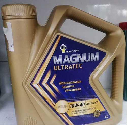 Масло моторное Роснефть Magnum Ultratec 10W-40