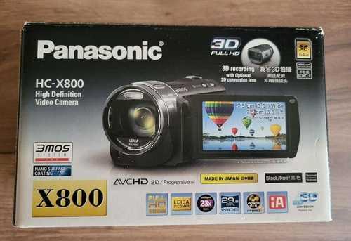 Цифровая видеокамера Panasonic HC-X800, Япония