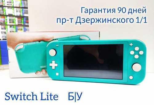Nintendo Switch Lite Бирюзовый (32Gb) Б/У