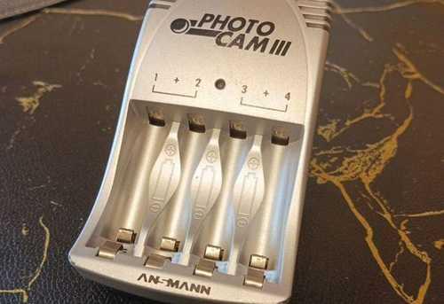 Зарядное устройство ansmann photo cam