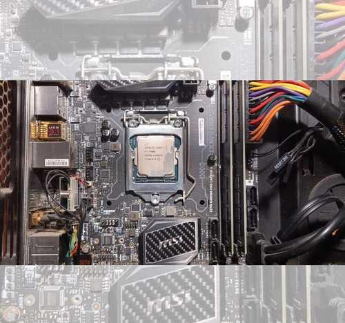 Комплект msi z290 7700k