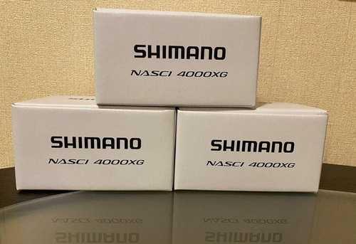 Рыболовная катушка shimano nasci 4000XG