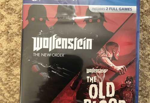 Игра для ps4 Wolfenstein