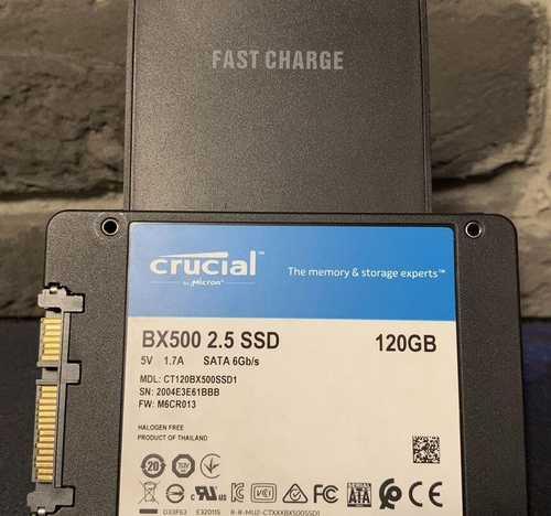 Накопитель crucial 2.5 ssd 120gb