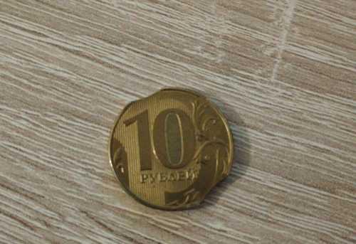 Монеты брак 10р