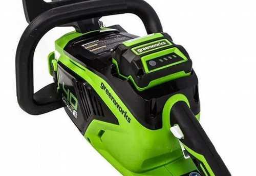 Greenworks GD40CS15K2 цепная акк пила 1 x 2 Ач, зу