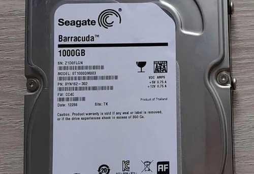 Жесткий диск HDD Seagate 1 тб