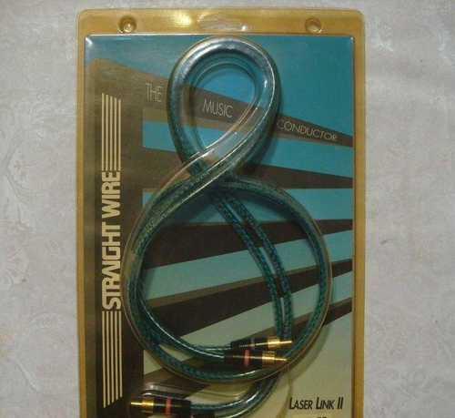 Аудио кабель Straight Wire Laser Link II RCA 1.0 м
