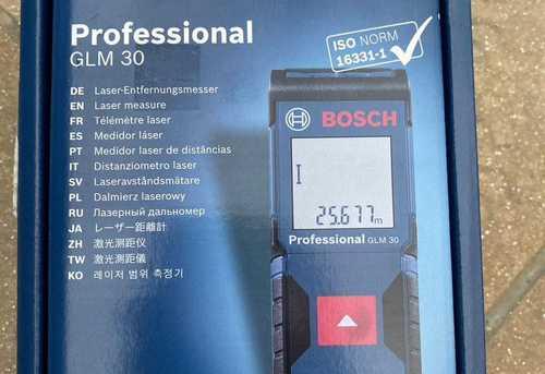 Лазерный дальномер Bosch GLM 30