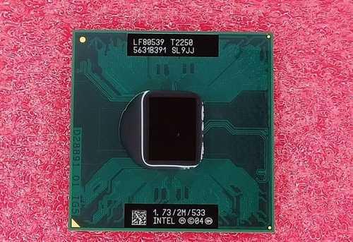 Процессор ноутбука Intel Core Duo T2250(Socket P)