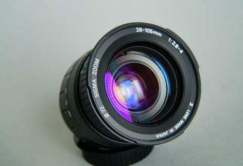 Sigma AF 28-105 mom f/2.8-4 aspherical (Canon EF)