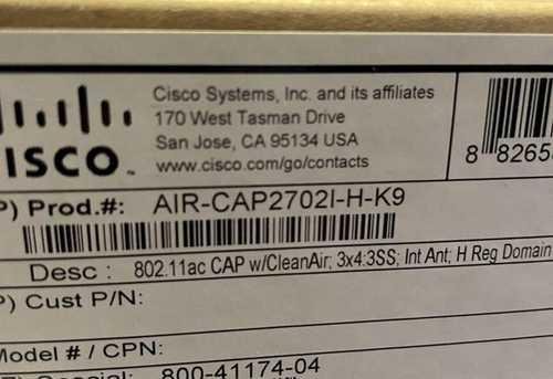 Точка доступа Cisco 2702